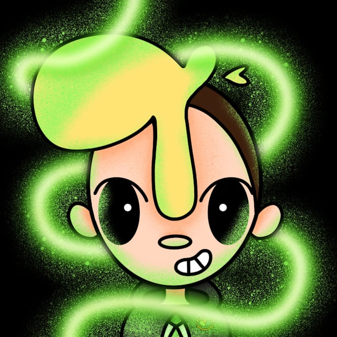 Digitally draw a chibi profile picture or headshot by Xeladraws | Fiverr
