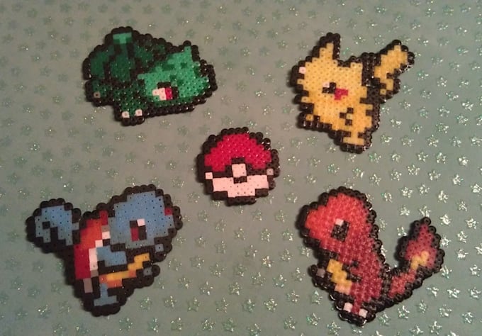 Make a wild pokemon appear, you will get a random pokemon 8bit pixel ...