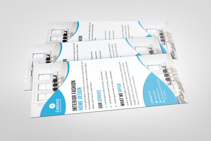 Design professional and unique rack cards by Srabonofficial | Fiverr