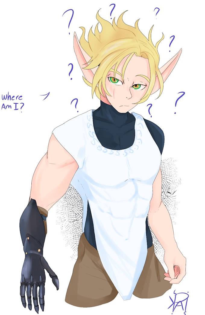 Draw fantasy people for you nsfw mostly by Pinkabyss | Fiverr