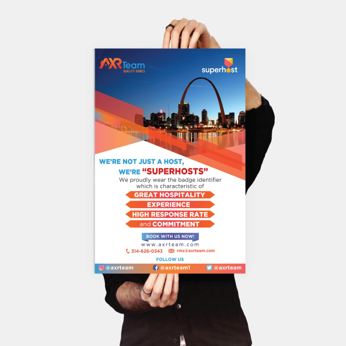 Design professional business poster design in 24 hours by Sabiraputul ...