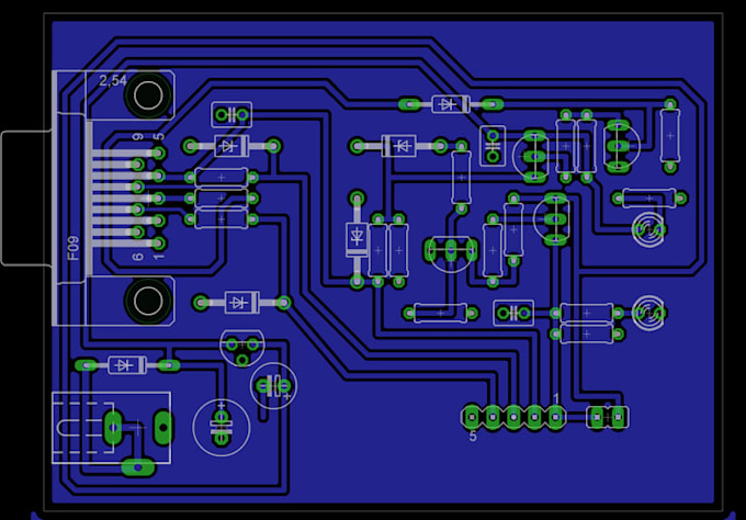 Make professional pcb layout design out of your schematic by Dimkovic ...