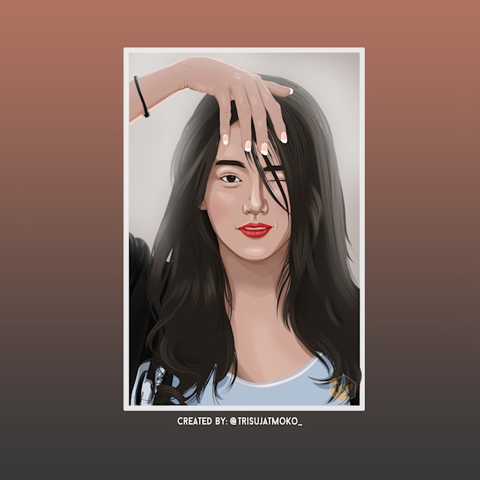 Draw your photo into a vector detail version by Brthree | Fiverr