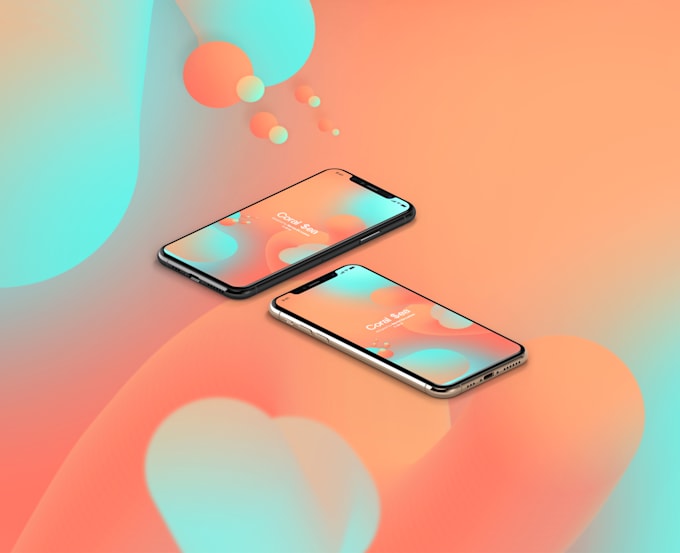 Design premium and beautiful ios wallpapers by Designbymarty | Fiverr