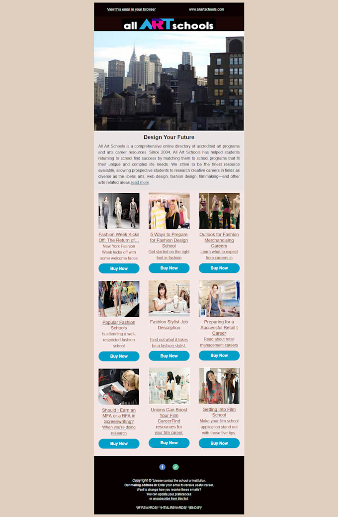 Design mailchimp email template by Mdsaidurrahman0 | Fiverr