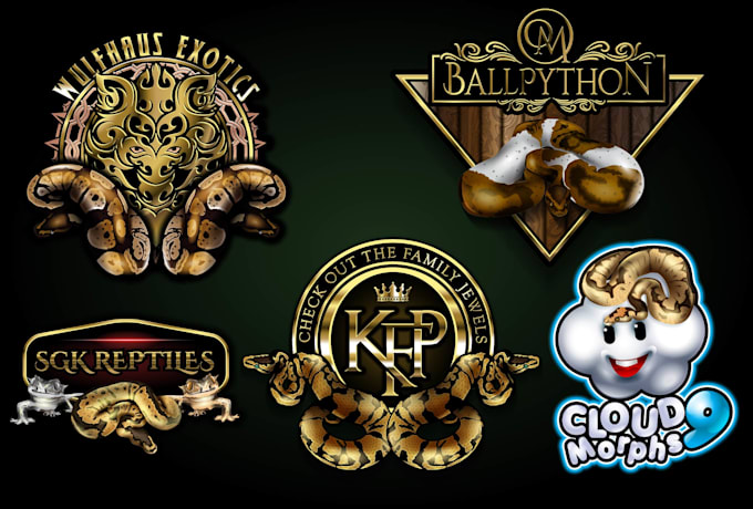 Design ball python and exotic pets logo for your industry by ...