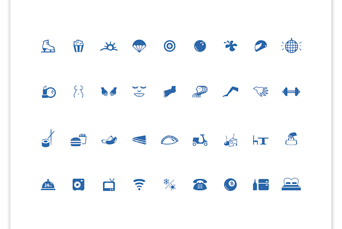 Design unique flat icons by Marulamolina | Fiverr