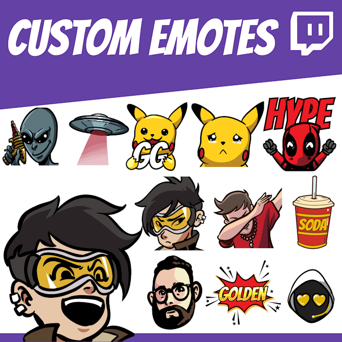 Create awesome twitch emotes and sub badges only in one day by ...