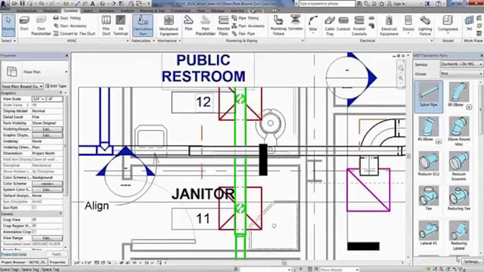 Design,pumping station, piping, electrical in autocad or revit mep by ...