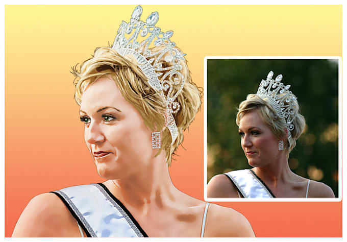 Turn your color photo into a pop art cartoon by Mousetivity | Fiverr