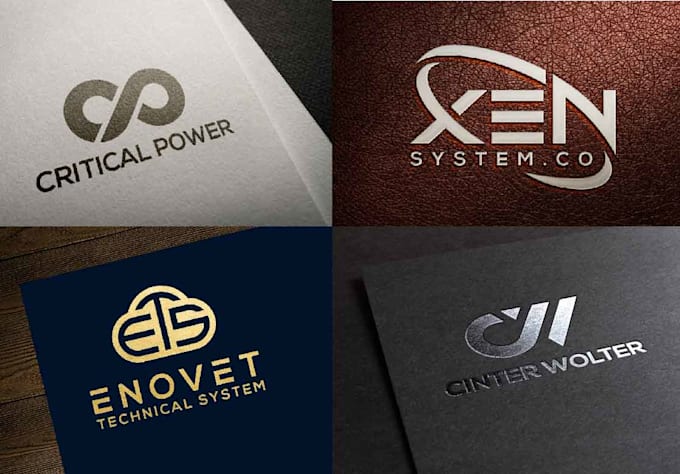 Design unique initial letter logo design by Mahfujrisath | Fiverr