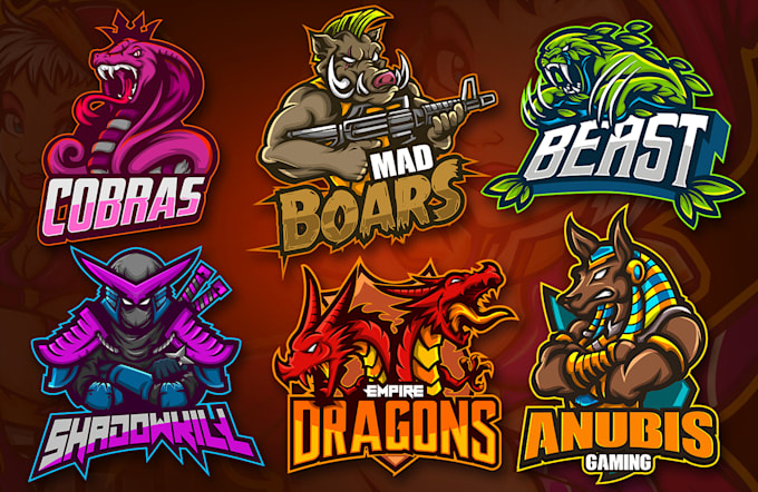 Design a stunning sports mascot logo by Primedesignsart | Fiverr