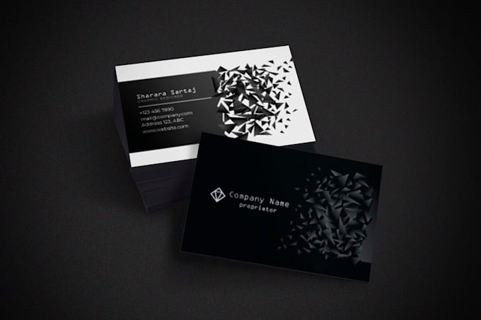 Design creative, stylish looking print ready business card by Sharara ...