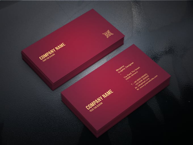 Create 4 different business card design within 5 hours by Blogaros | Fiverr