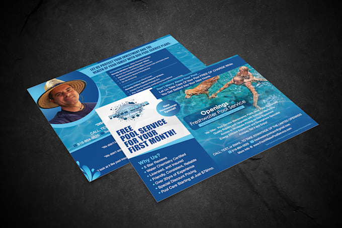Create a modern double side postcard design in 24 hrs by Dreamdesign007 ...