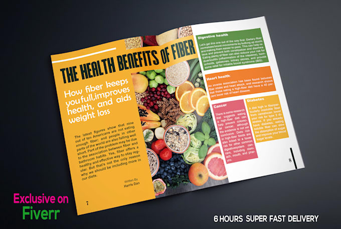 Design a multipage flyer, brochure, catalog, magazine by ...