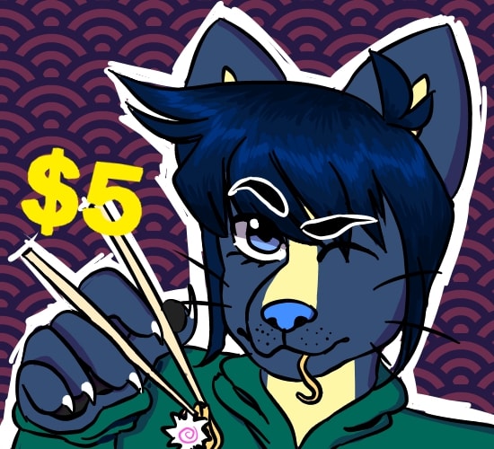 Create creative and unique art of your fursona by Unicorncurry | Fiverr