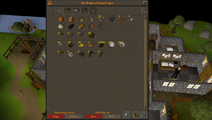 Complete old school runescape tutorial island for you by Rileygoodfriend | Fiverr