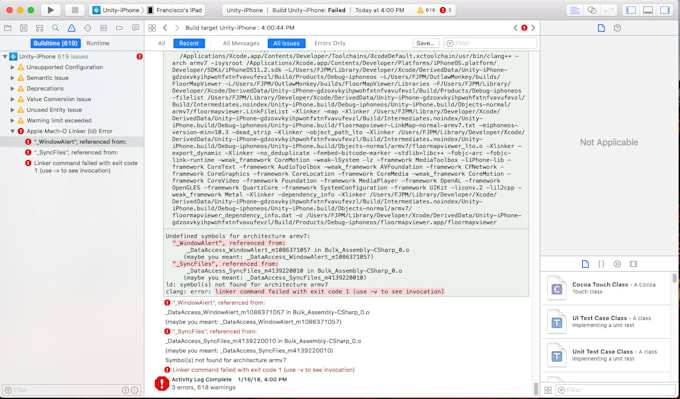 Fix build errors for ios and android in unity3d by Unity3dian | Fiverr