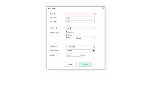 Create A Modern Looking Excel Form For You By Modern Vba Fiverr