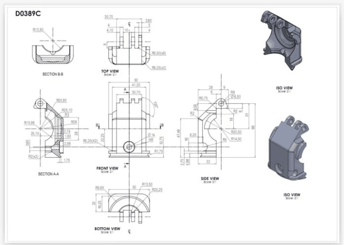 Do 2d and 3d models,drafting using ug nx by Jirehkk | Fiverr