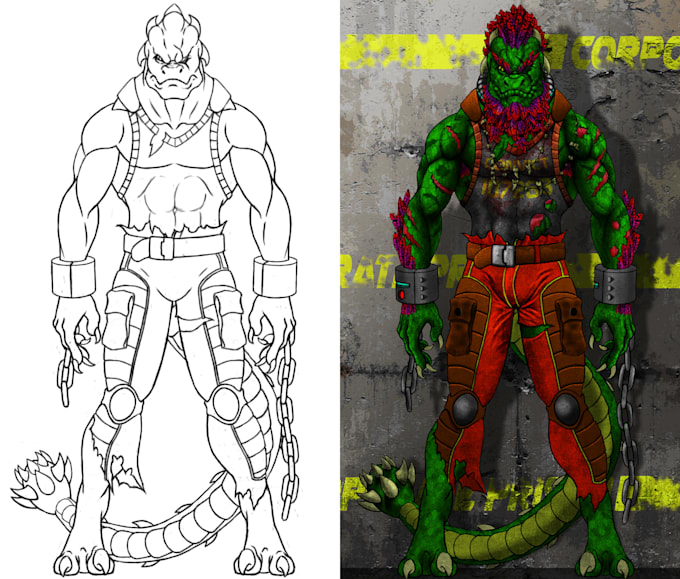 Design and illustrate high quality character art by Alienateddesign ...