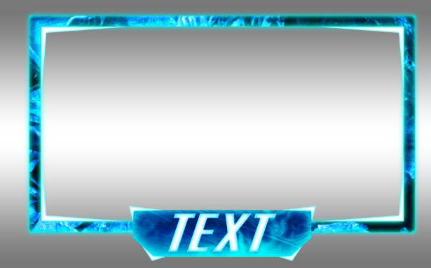 Make a professional facecam border by Thebluguy | Fiverr