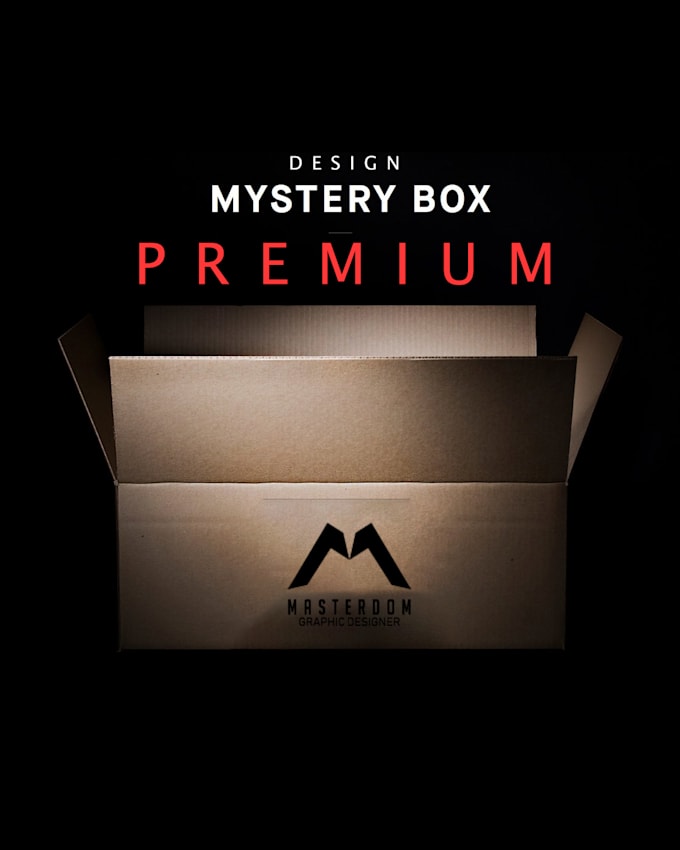 Mystery box on design premium by Mrdenisalex | Fiverr