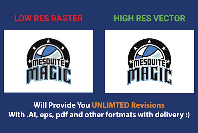 Do vector tracing of your low resolution files by Designing_hut | Fiverr