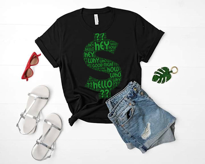 Design typography and word cloud t shirts within 24 hrs by ...