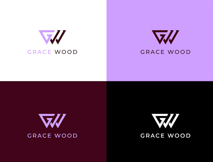 Do monogram initials lettering logo design by Mkprodhan | Fiverr
