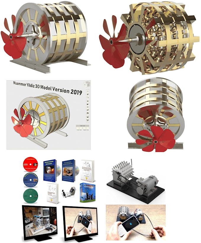 Give you step by step plans for free energy magnet motor by ...