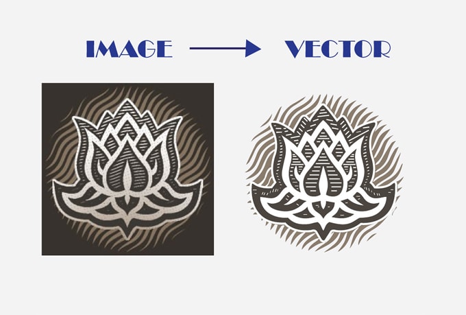 Convert logo image jpg png to vector in 2 hour by Shakibgraphic | Fiverr