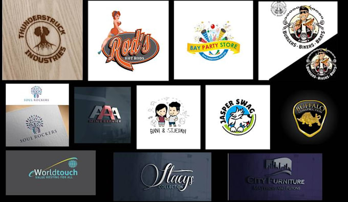 Create a unique custom business logo design by Maria_boucher_ | Fiverr