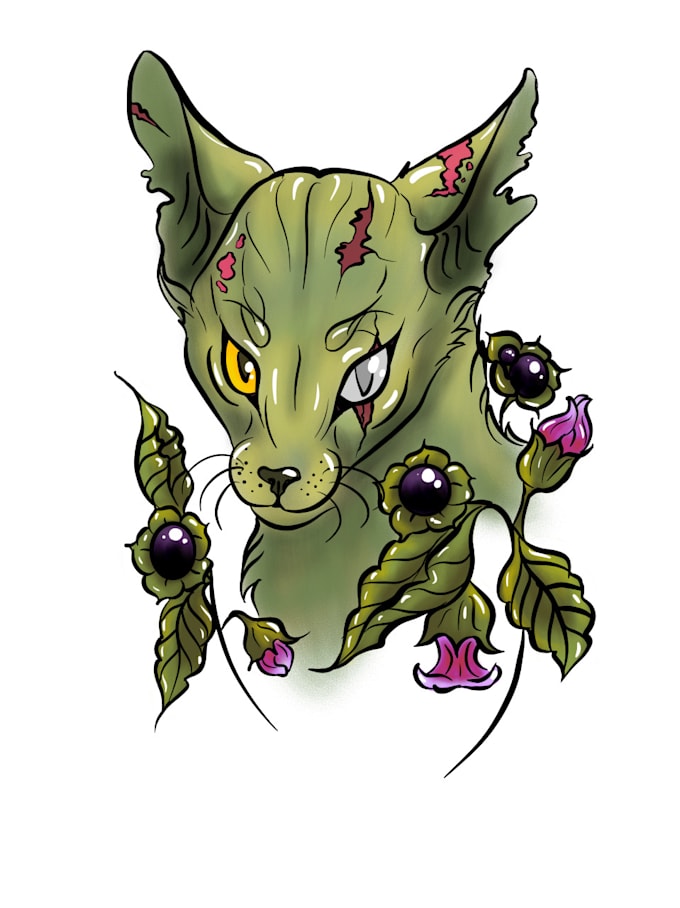 Draw neo trad art for you by Zlembox | Fiverr