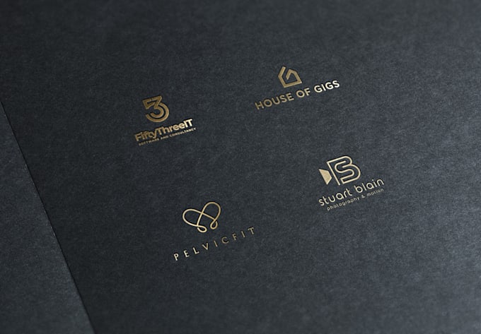 Do modern luxury minimalist logo design in 24 hours by Keplergraphics | Fiverr