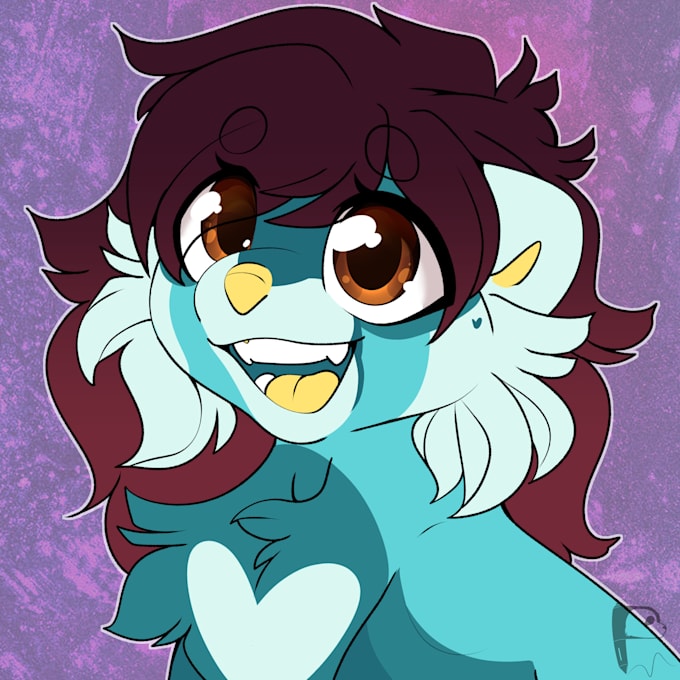 Draw your feral furry character by Pandoodle | Fiverr