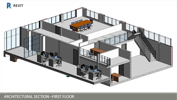 Produce bim 3d models for architectural projects using revit by ...