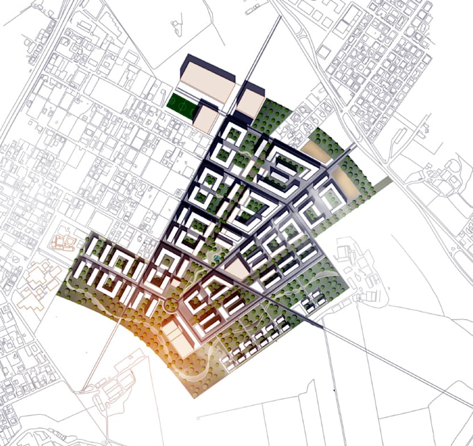 Make a fabulous master plan render by Arqiviz | Fiverr