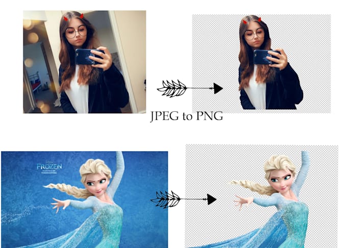 Turn jpeg into png by Elliotgiles | Fiverr