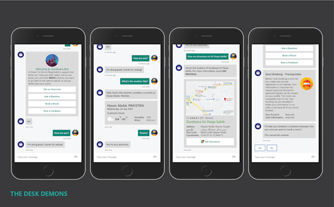 Create a bot for your desired messaging platform by Thedeskdemons | Fiverr