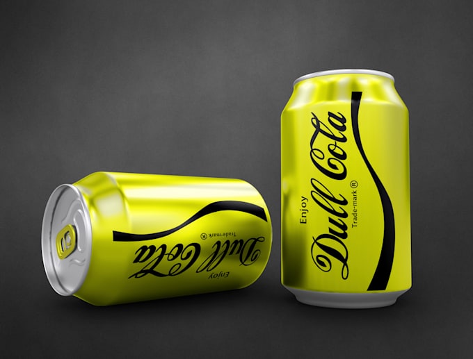 Design a soda can with your custom logo by Rafaelrabl | Fiverr