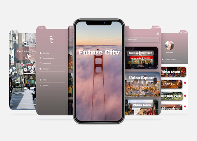 Design elegant and usable ui visual designs by Tranmy303 | Fiverr
