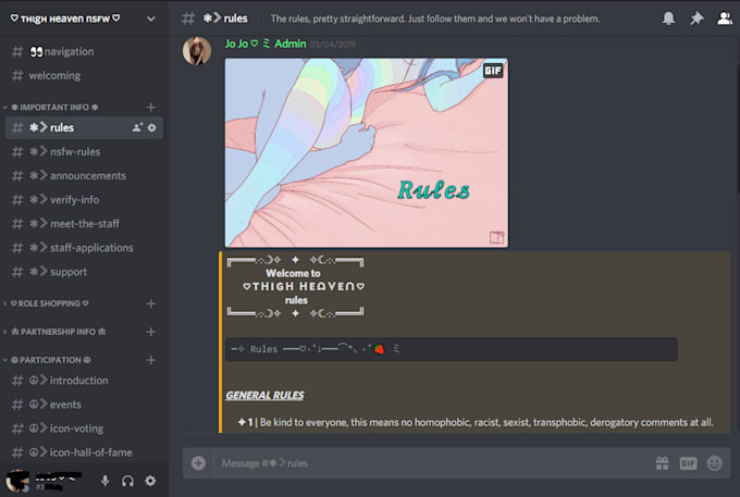 Create a professional discord server for you by Lil_kangaroo | Fiverr