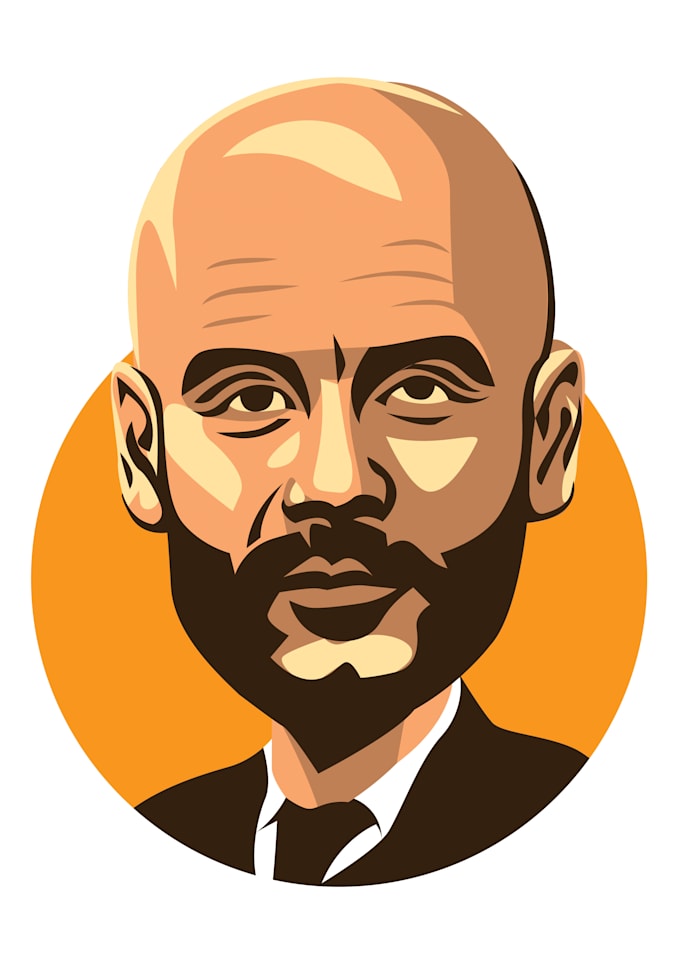 Draw unique bighead cartoon avatar from your photo by Afiviamin | Fiverr