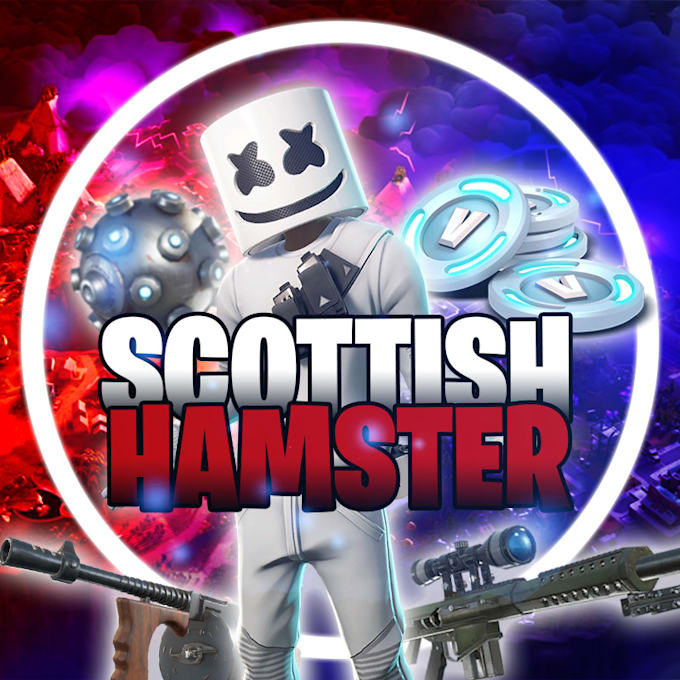 Make a personalised fortnite circle logo by Scottishhamster | Fiverr