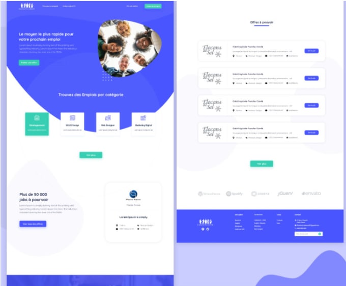 Convert psd adobe xd to html css responsive bootstrap by Khouloud97 ... Convert psd adobe xd to html css responsive bootstrap by Khouloud97 ...