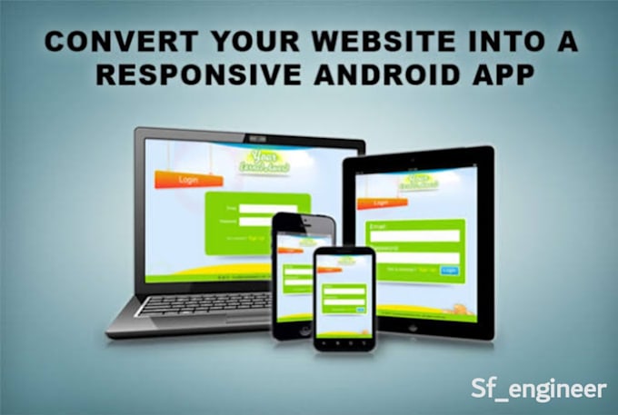 Be your android app developer,convert website to android app by Sf ...