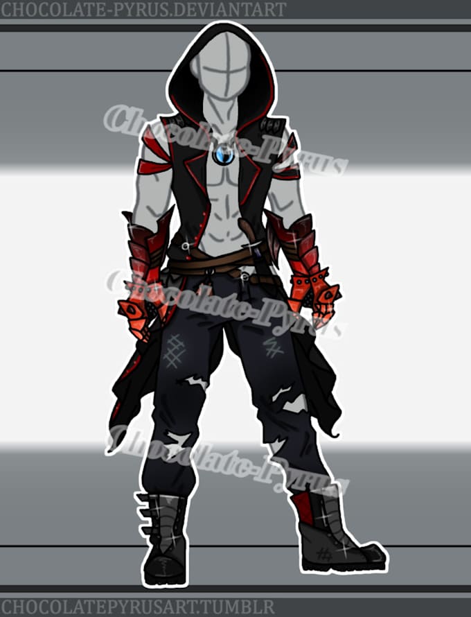 Create a custom outfit design by Chocolatepyrus | Fiverr