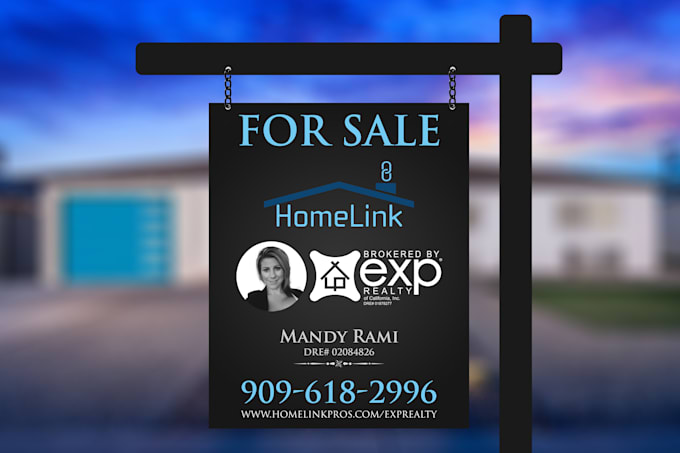Design creative real estate yard sign by Dip0nkar | Fiverr